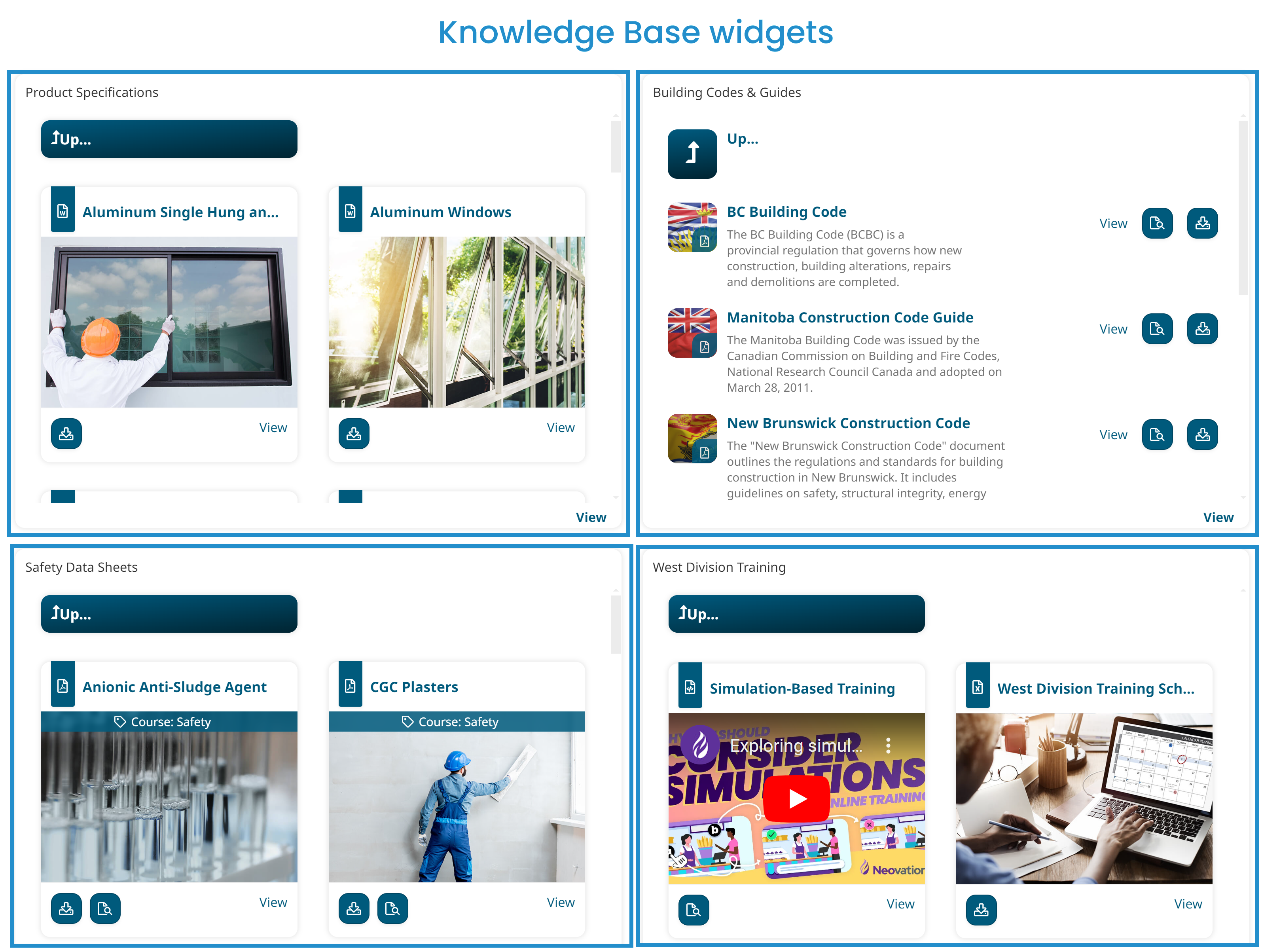 Custom Page Examples